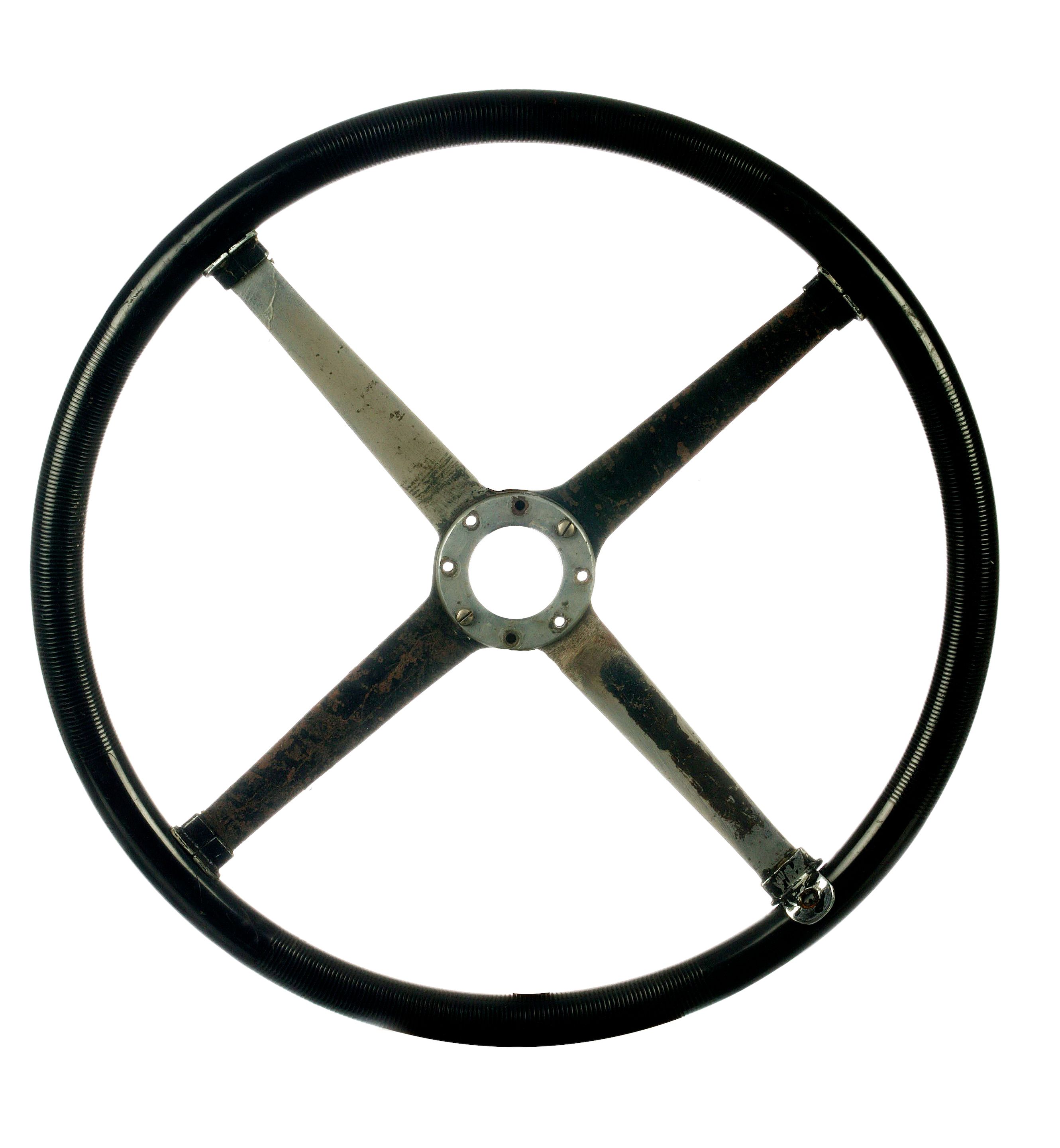 Bonhams Cars : A vintage period steering wheel,