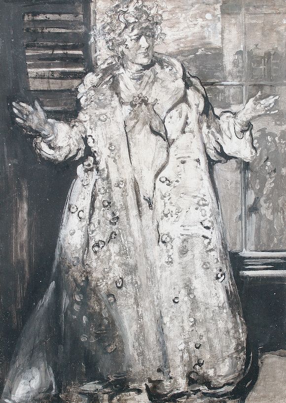 Bonhams : James Ferrier Pryde (Scottish, 1866-1941) 'Ellen Terry as ...