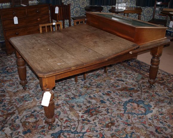 Bonhams : A walnut dining table, circa 1900
