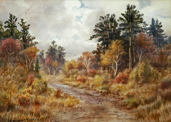 Bonhams : Thomas Mower Martin, RCA, OSA (Canadian, 1838-1934) Autumnal ...