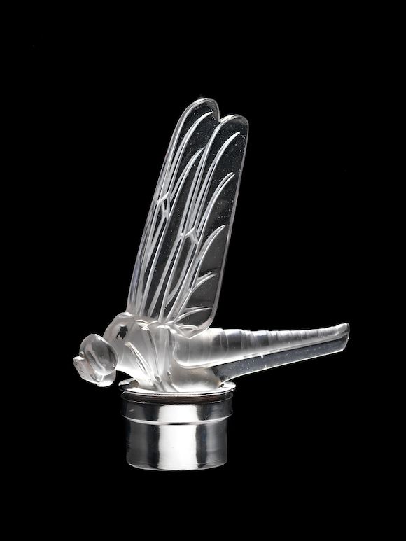 Bonhams : René Lalique 'Grande Libellule' a Frosted and Polished Glass ...