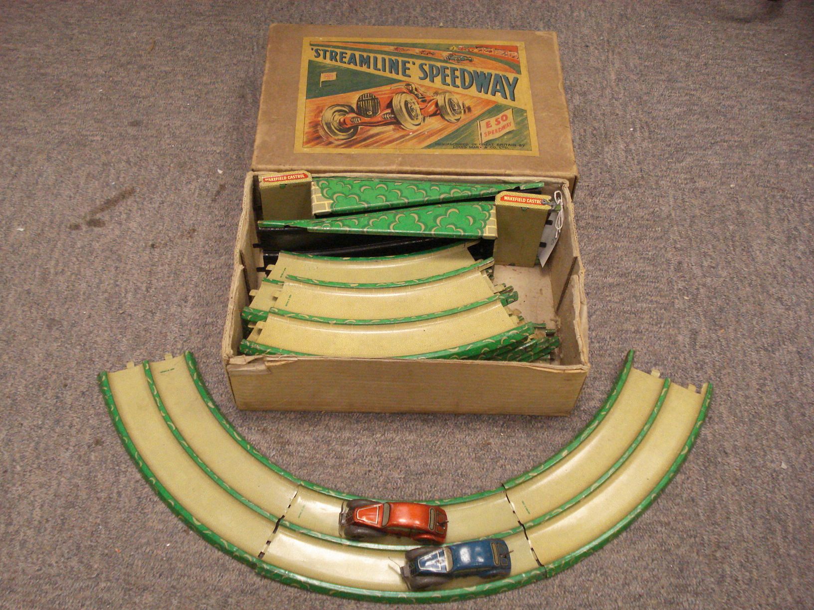 Bonhams Cars : A Streamline Speedway toy by Marx,