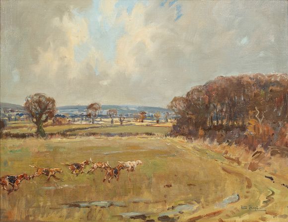 Bonhams : Peter Biegel (1913-1987) 'Chime ye dappled darlings'