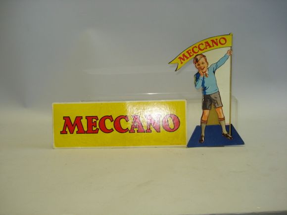 Bonhams : Two Meccano cardboard counter display stands 2