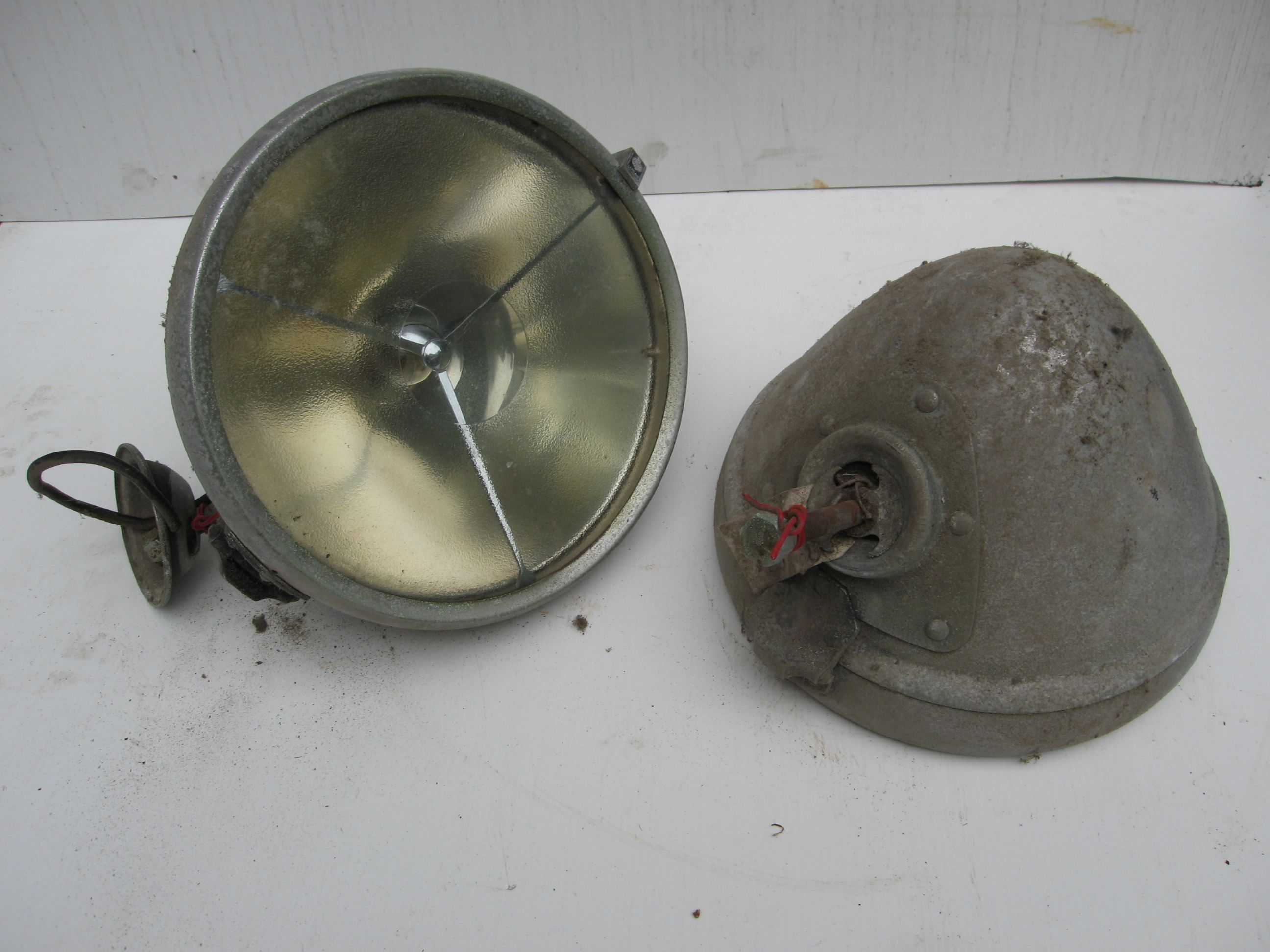 Bonhams Cars : A pair of Lucas P100L electric headlamps,