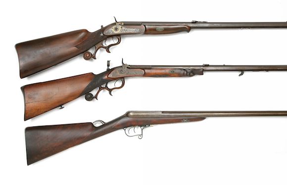 Bonhams : An Unusual German Percussion Gallery Or Target Rifle ...