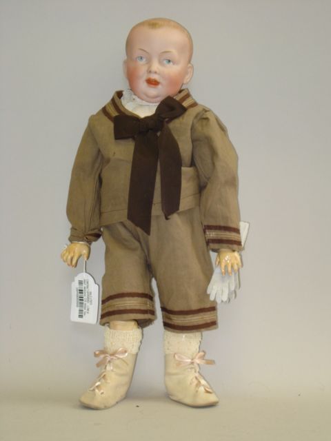 Bonhams : Adolf Wislizenus 110 bisque head character doll