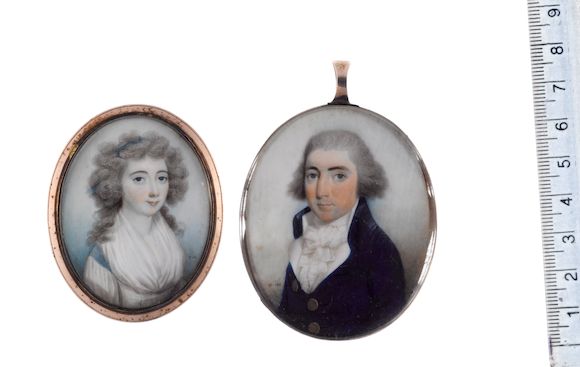 Bonhams : Thomas Hazlehurst (British, circa 1740-circa 1821) Two ...