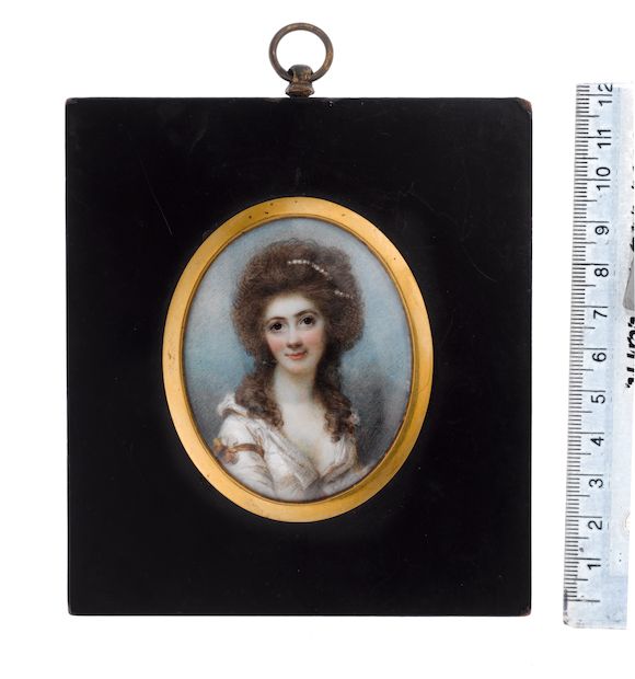 Bonhams : Horace Hone, ARA (Irish, circa 1756-1825) Frances Pery ...