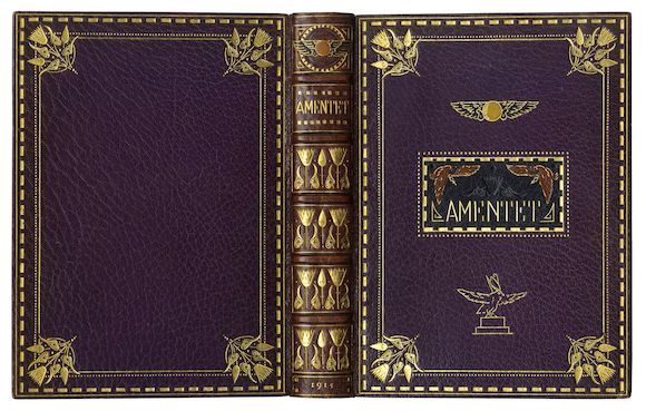 Bonhams : EGYPT, BINDING KNIGHT (ALFRED. E.) Amentet: An Account of the ...