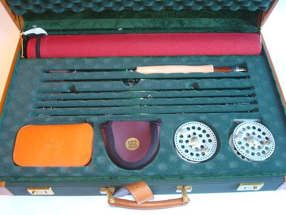 Bonhams : A Hardy Complete Angler set