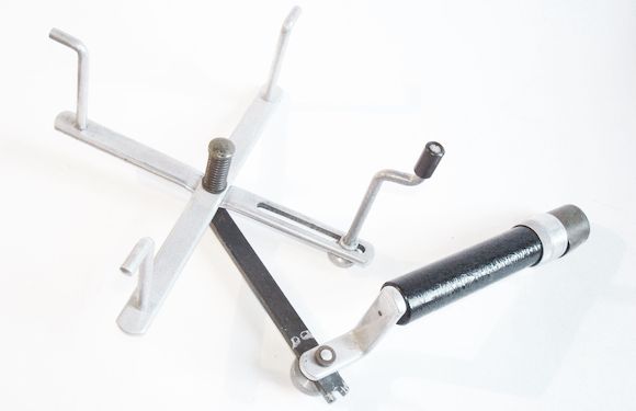 Bonhams : A Hardy folding line winder