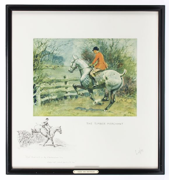 Bonhams : Charlie Johnson Payne, 'Snaffles' (British, 1884-1967) 'The ...