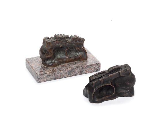 Bonhams : Sir Eduardo Paolozzi (British, 1924-2005) Head looking up ...