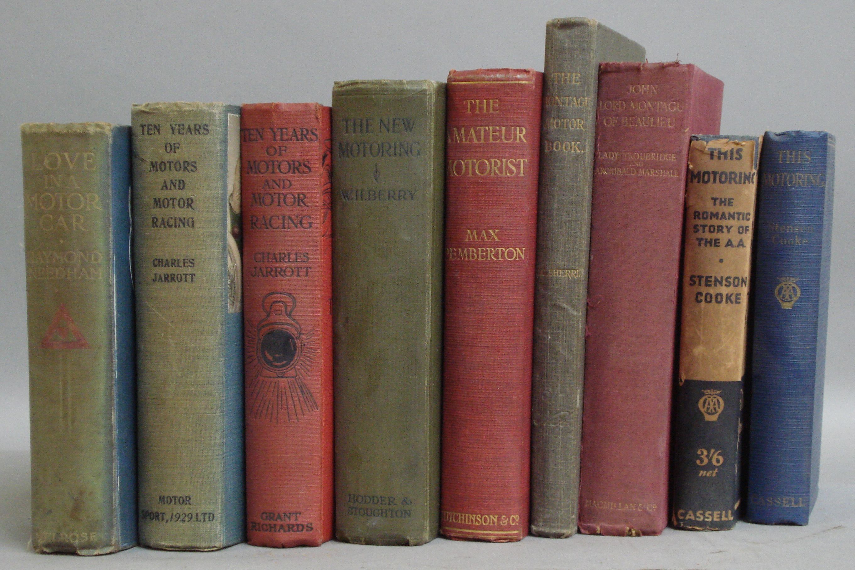 Bonhams Cars : Five early motoring books,