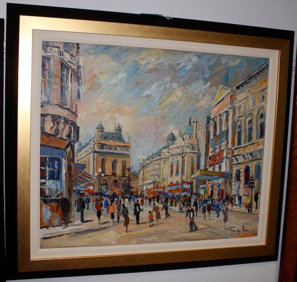 Bonhams : George Hann (British, 20th Century) Piccadilly