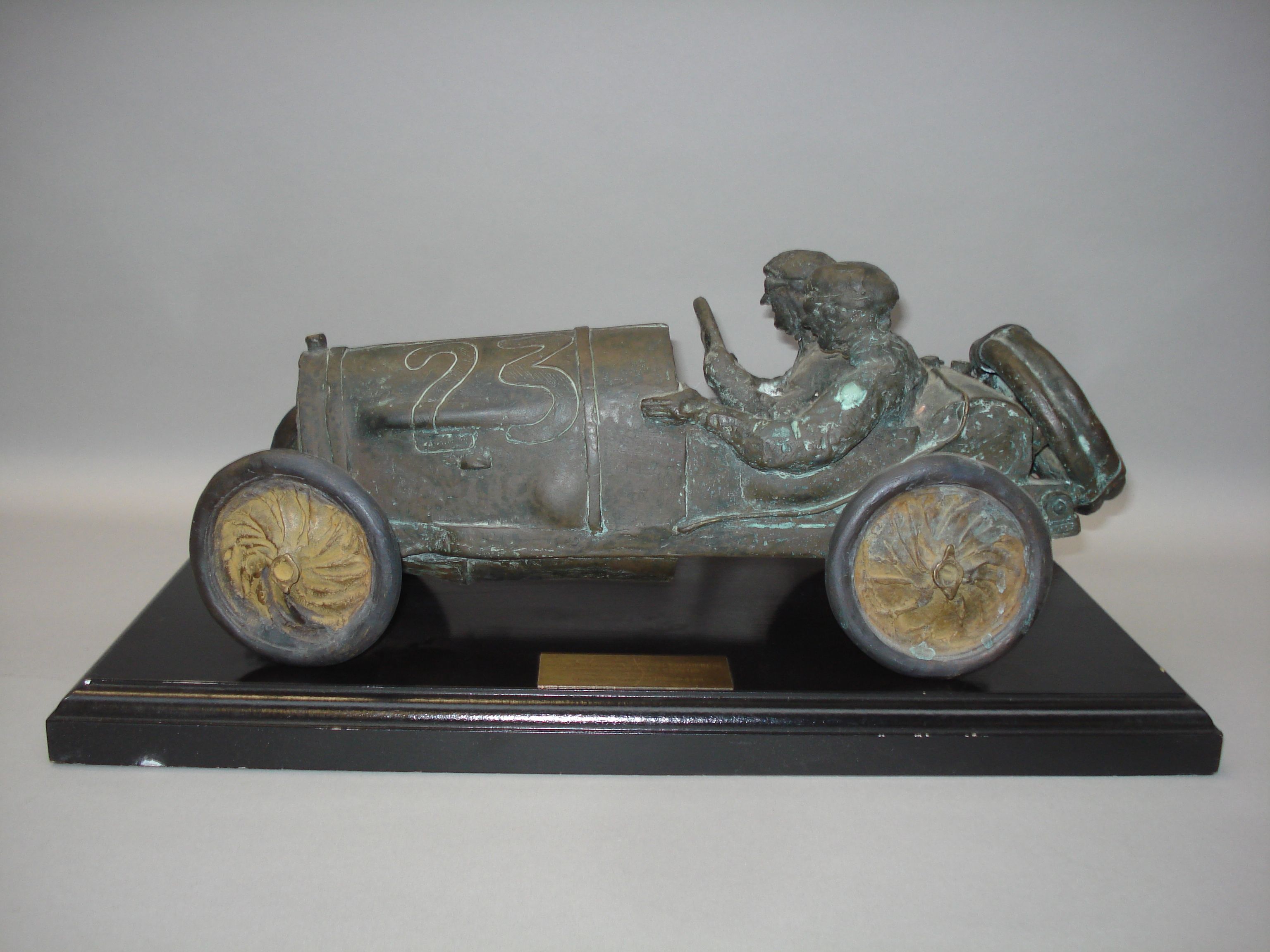 Bonhams Cars : A Brescia Bugatti sculpture by Francois Chevalier,