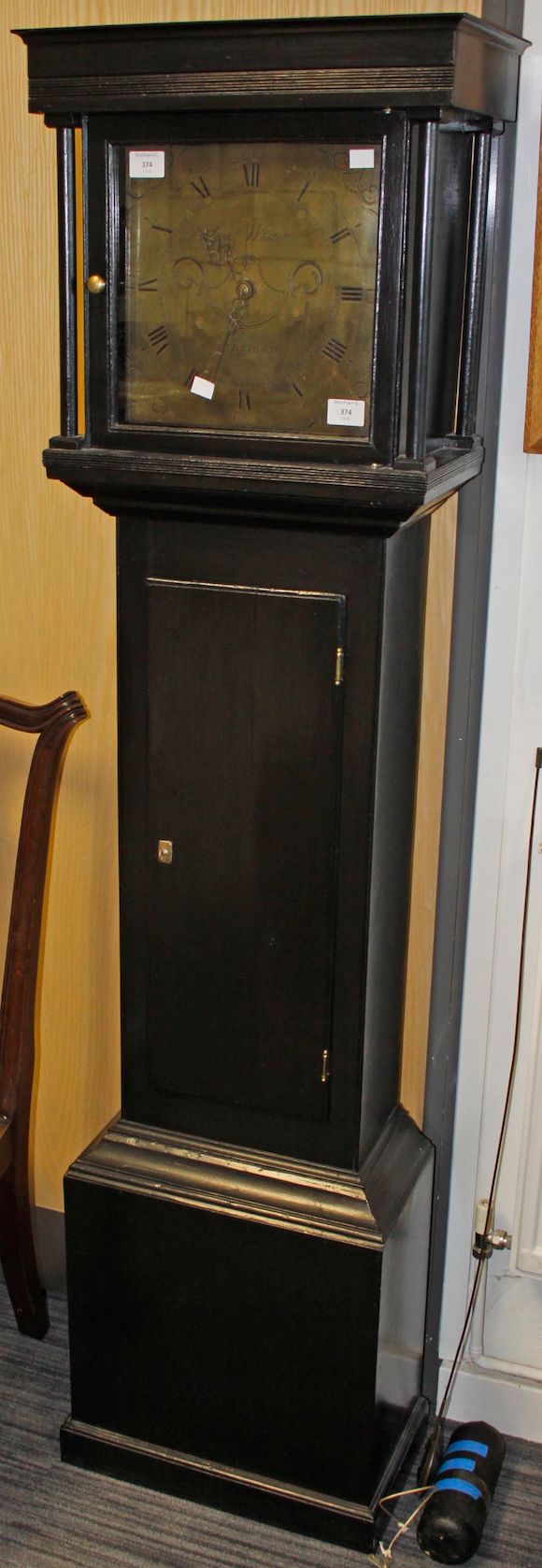 Bonhams : Sam L Wright, Bideford - An 18th Century longcase clock, the ...