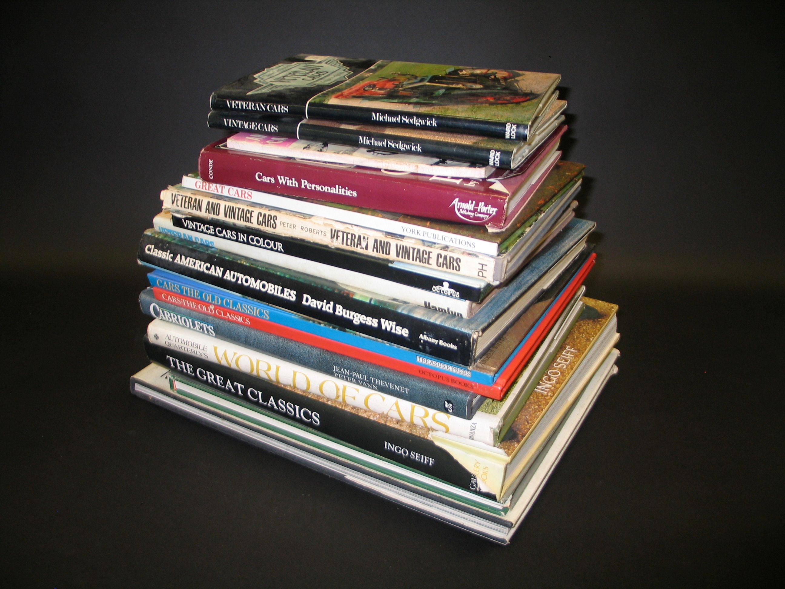 Bonhams Cars : A collection of books relating to Veteran, Vintage ...