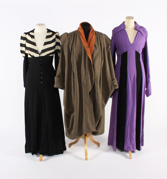 Bonhams : An Ossie Clark dress, an Alice Pollock dress and a Children ...