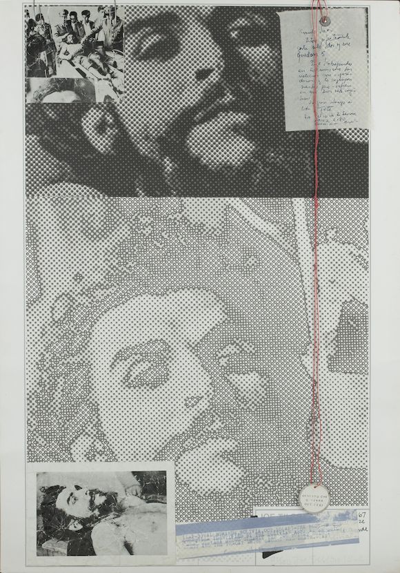 Bonhams : Joe Tilson RA (British, born 1928) Letter from Che Guevara ...