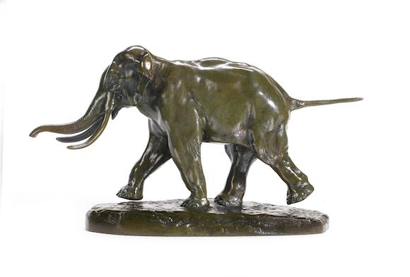 Bonhams : After Antoine Louis Barye (French, 1795-1875) A late 19th ...