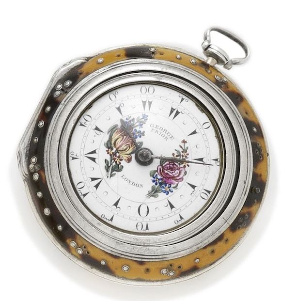 Bonhams : George Prior. A silver and tortoiseshell triple cased ...