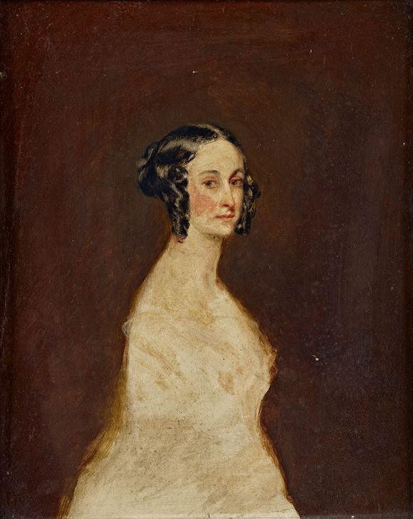 Bonhams : Robert Scott Lauder, RSA (Scottish, 1803-1869) Portrait study ...