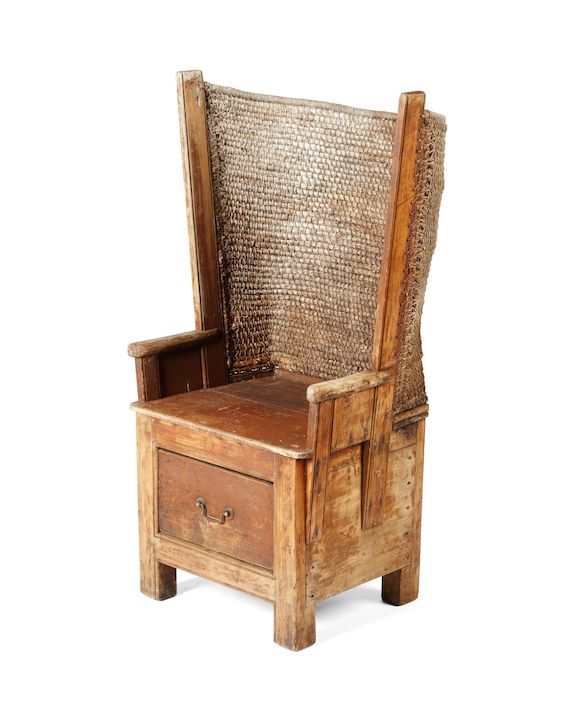 Bonhams : A mid 19th century framed Shetland chair