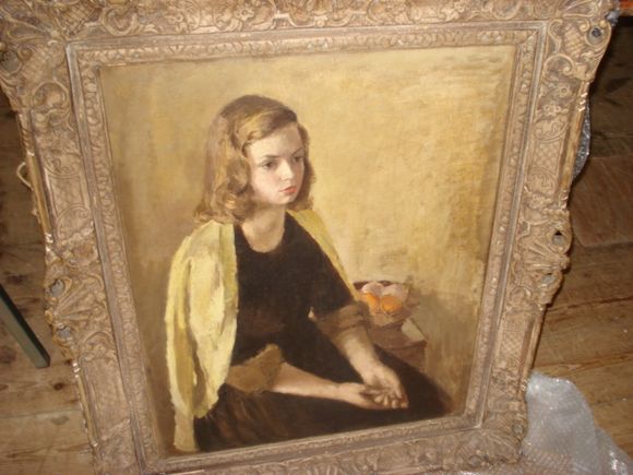 Bonhams : Maurice Field (1905-1988) Portrait of Elna Green