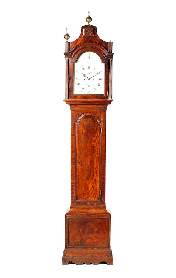 Bonhams : A George III mahogany longcase clock Alex Cumming, London