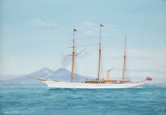 Bonhams : Tommaso de Simone (Italian, 19th/20th Century) The Steam ...