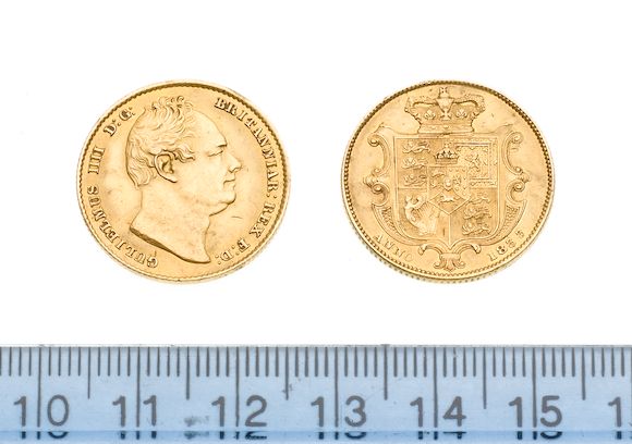 Bonhams : William IV, Sovereign, 1833, second bust right,