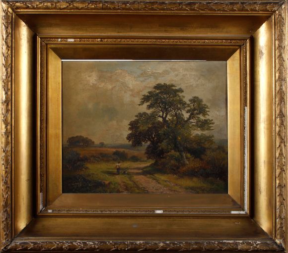 Bonhams : George Turner (British, 1843-1910) Sinfen Lane, Derbyshire