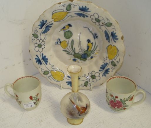 Bonhams : A Royal Worcester onion shaped vase, with trumpet neck ...