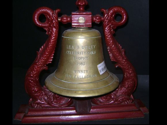Bonhams : 1983 bell trophy presented to Ian Callaghan
