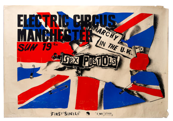 Bonhams Sex Pistols An Original Large Format Electric Circus