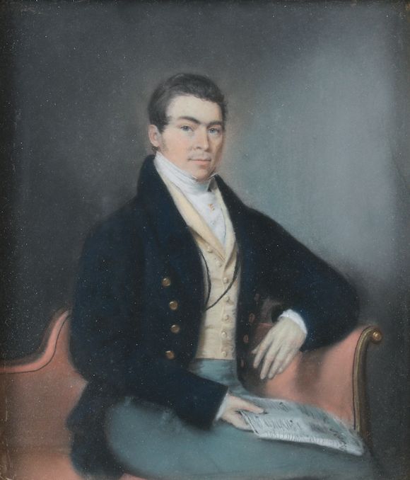 Bonhams : English School, 19th century Portraits of the Boothby family ...