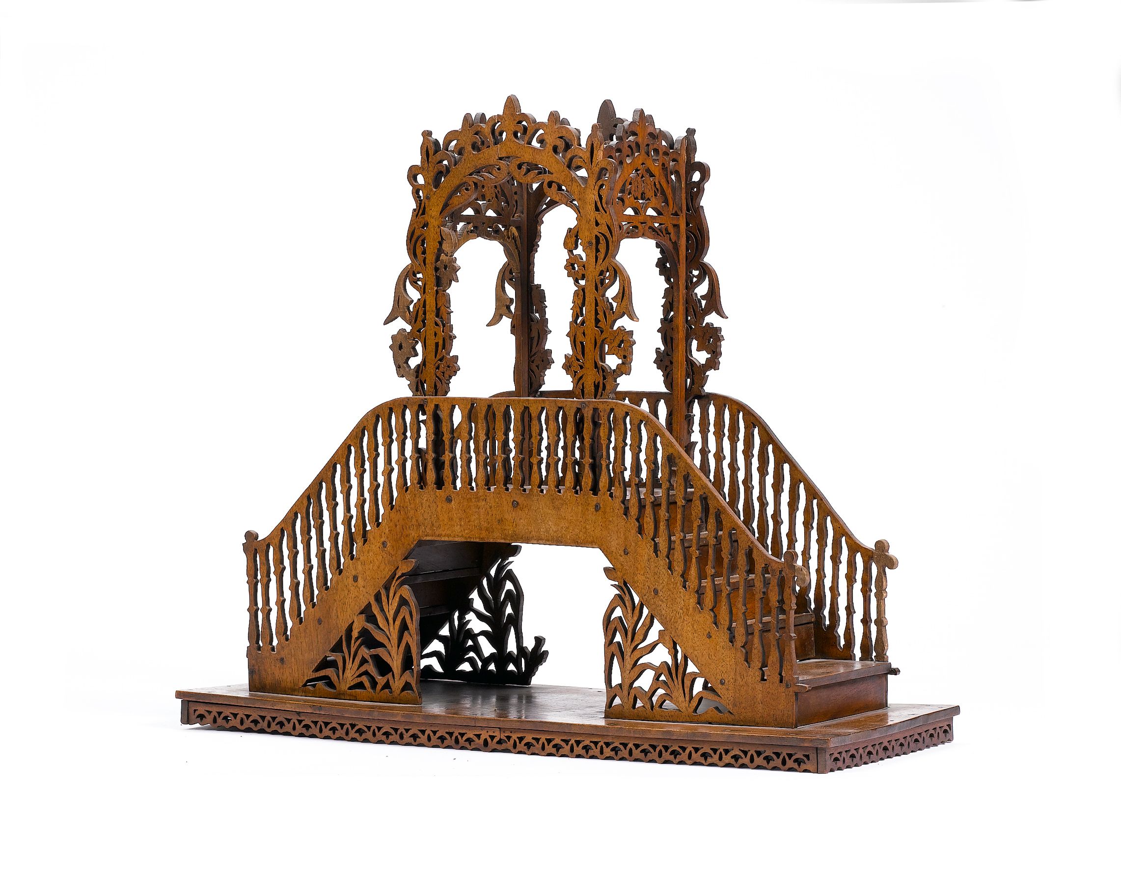 Bonhams : A fine carpenter's/apprentice model of a bridge