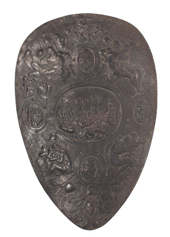 Bonhams : A 19th Century Cast Iron Shield