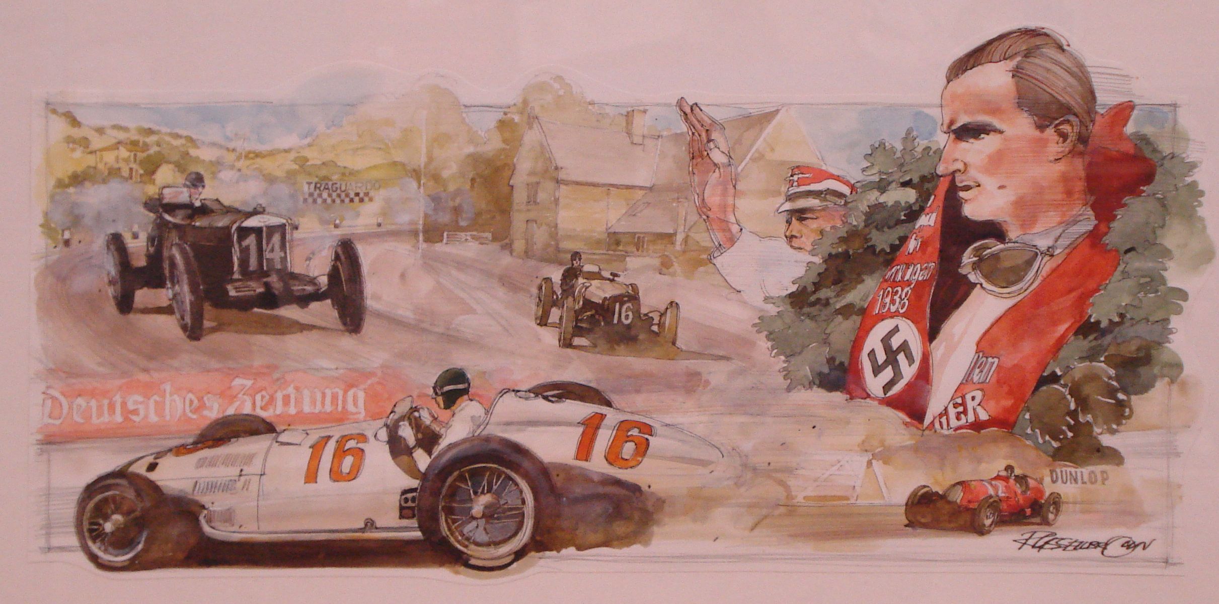 Bonhams Cars : R Gesellbroun, 'Dick Seaman 1938 German Grand Prix',