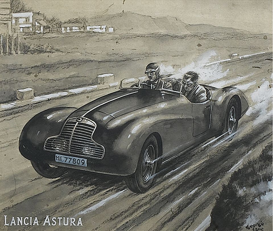 Bonhams Cars : George Lane, 'John Eason-Gibson and Lancia Astura',