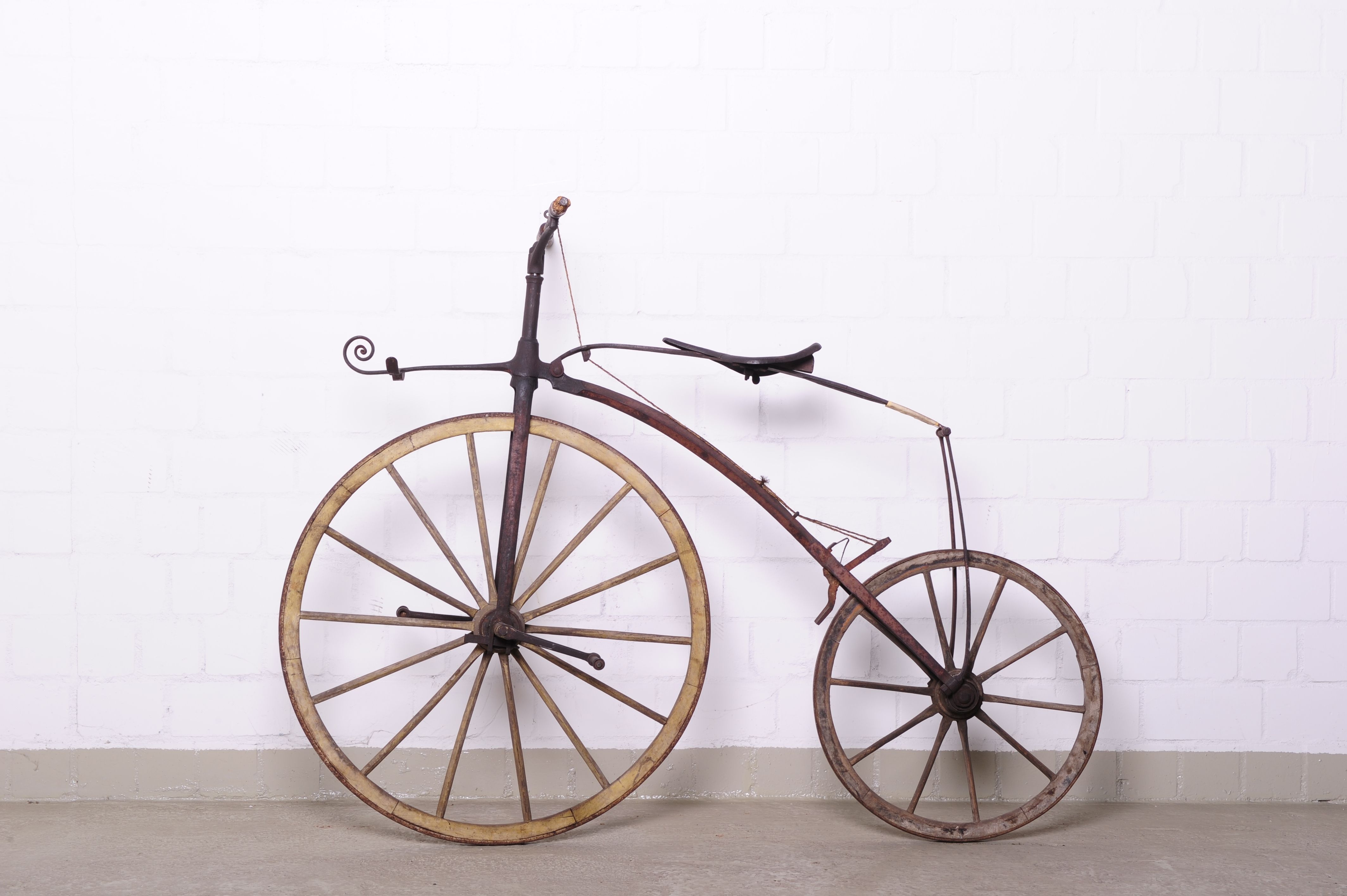 Bonhams Cars : A velocipede bicycle,