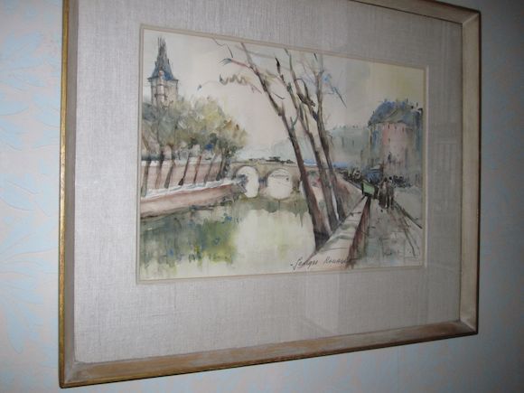 Bonhams : Georges Dominique Rouault (French, 1904-2002) The Seine