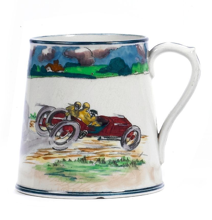 Bonhams Cars : A 'Motor-Car Ware' pint tankard by Wardle & Co Ltd ...