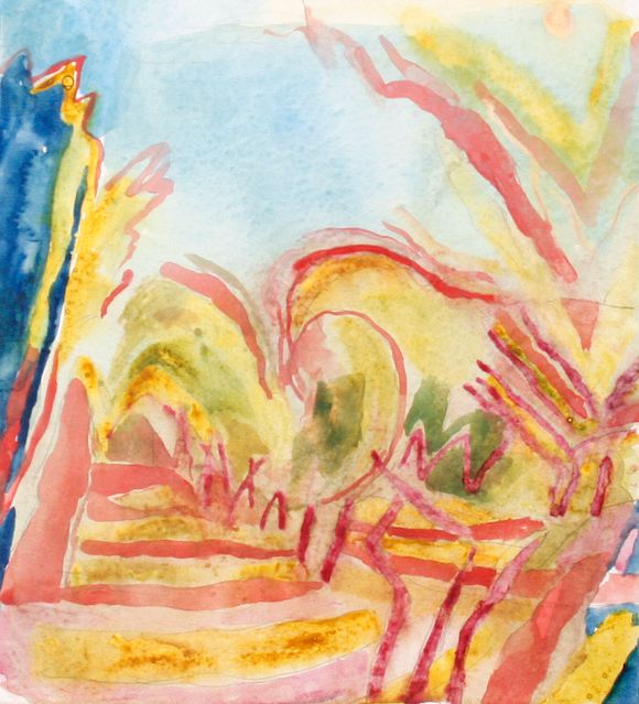 Bonhams : Norman Adams, R.A. (British, 1927-2005) Landscape II