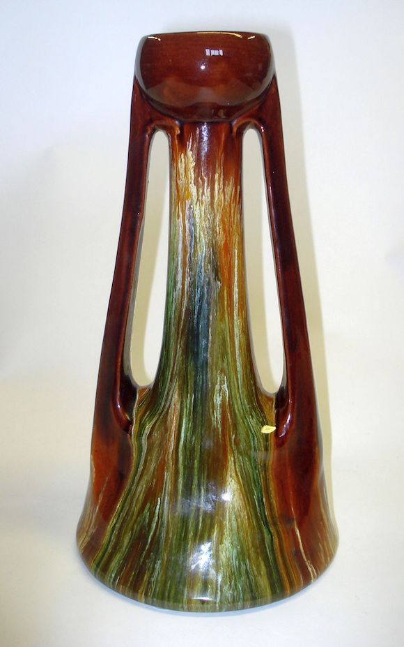 Bonhams : A Bretby Art Pottery vase, probably designed by Christopher ...