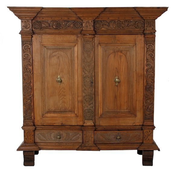 Bonhams : A late 18th Century oak shrank, German