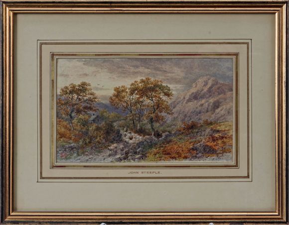 Bonhams : John Steeple (British, 1823-1887) Returning to the fold in ...