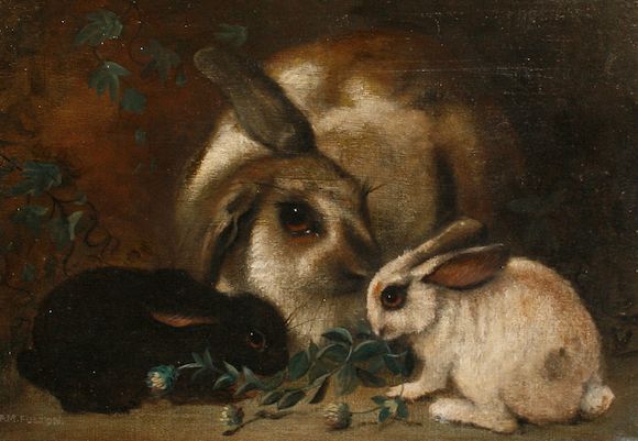 Bonhams : Samuel Fulton (British, 1855-1941) Watchful eyes